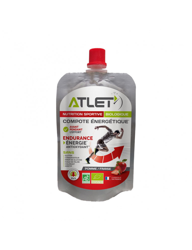 Compote énergétique bio (100g) - Atlet
